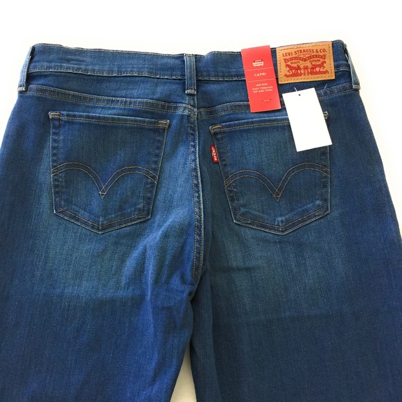 Levi's | Jeans | Levis Capri Mid Rise Women Jeans Size 25 | Poshmark